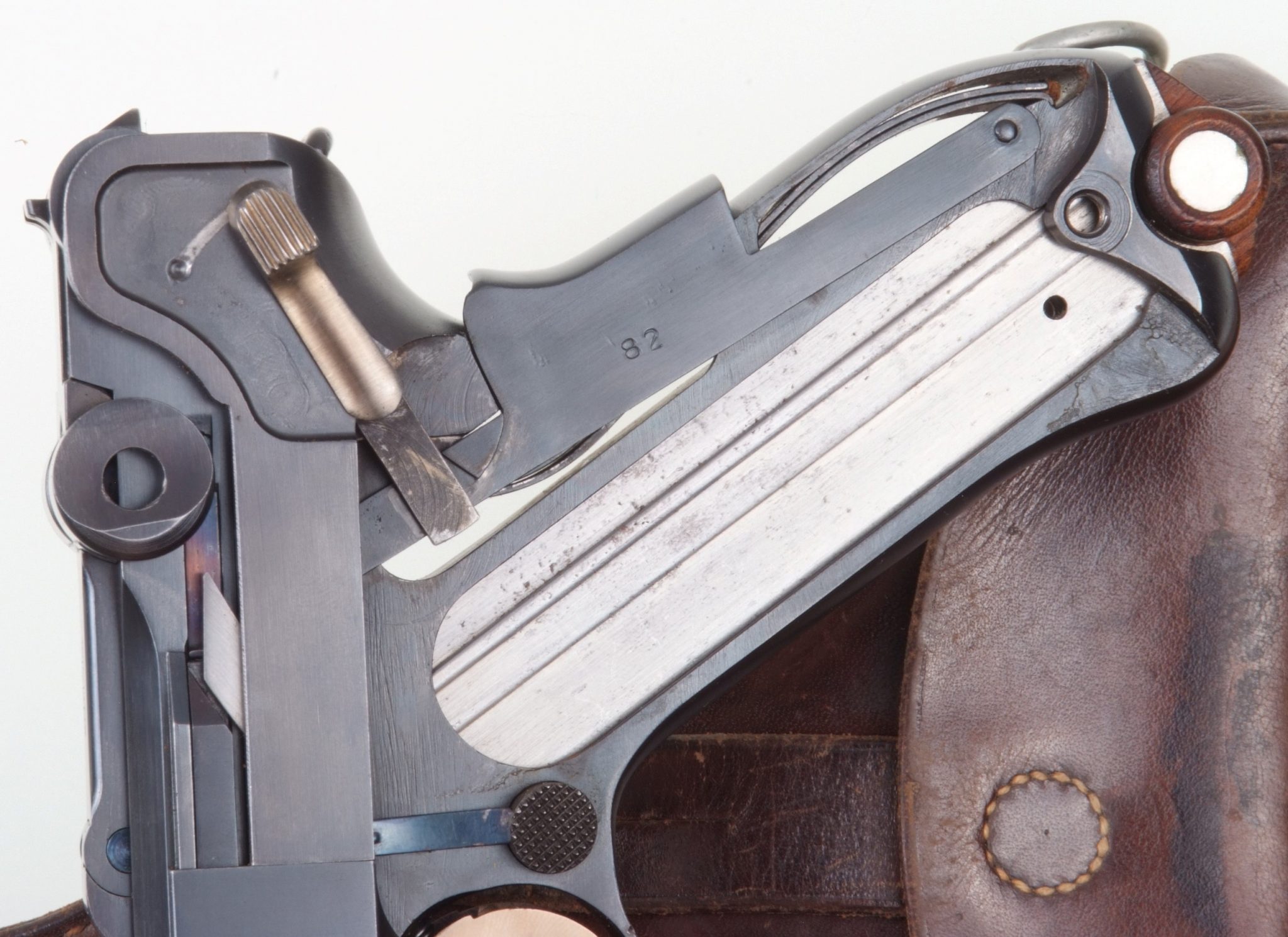 Luger, 1900 Swiss, Military, Wide Trigger, Holster - Historic Investments