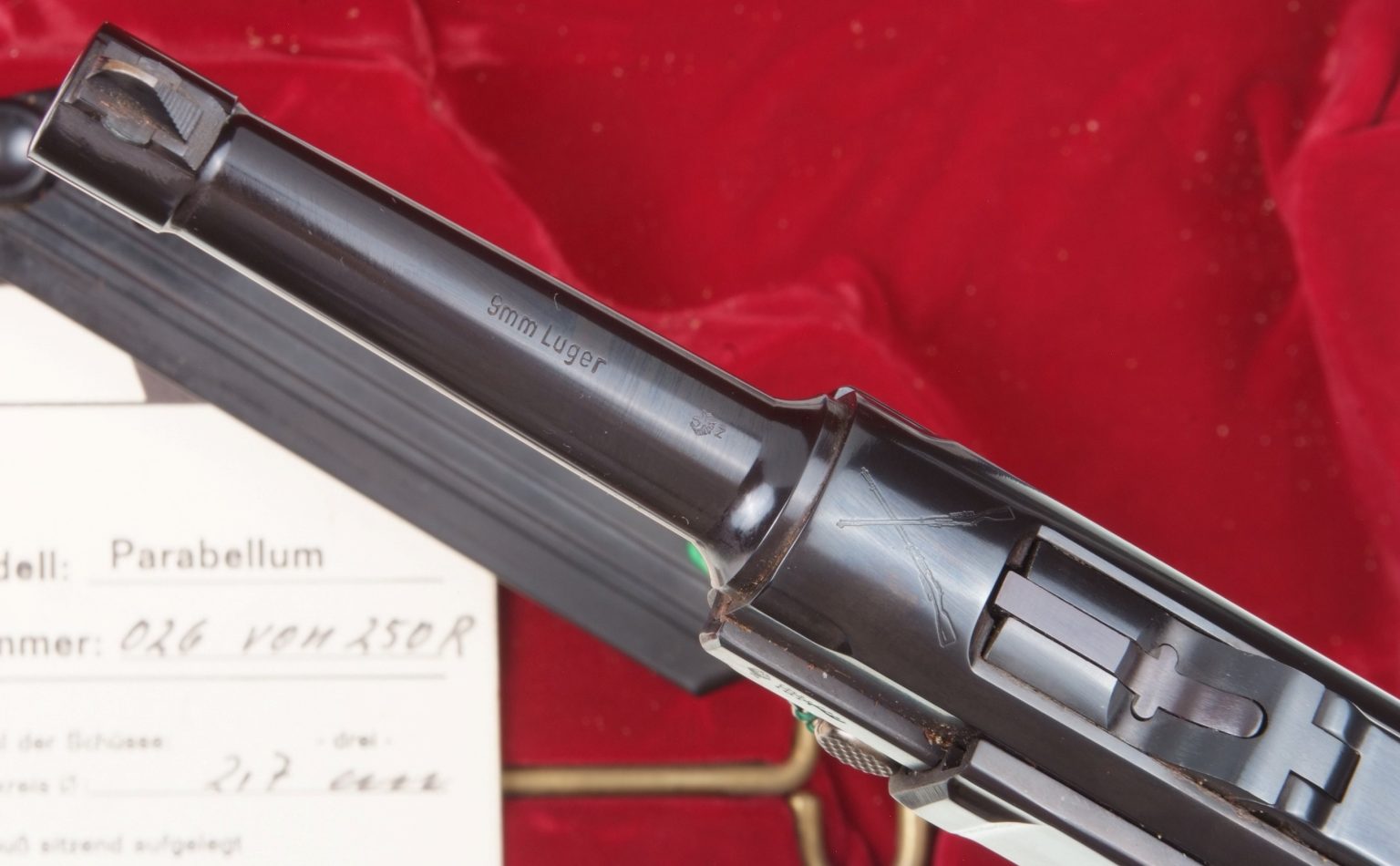 Mauser, Russian, Luger Commemorative, Near New!, I-349 - Historic ...