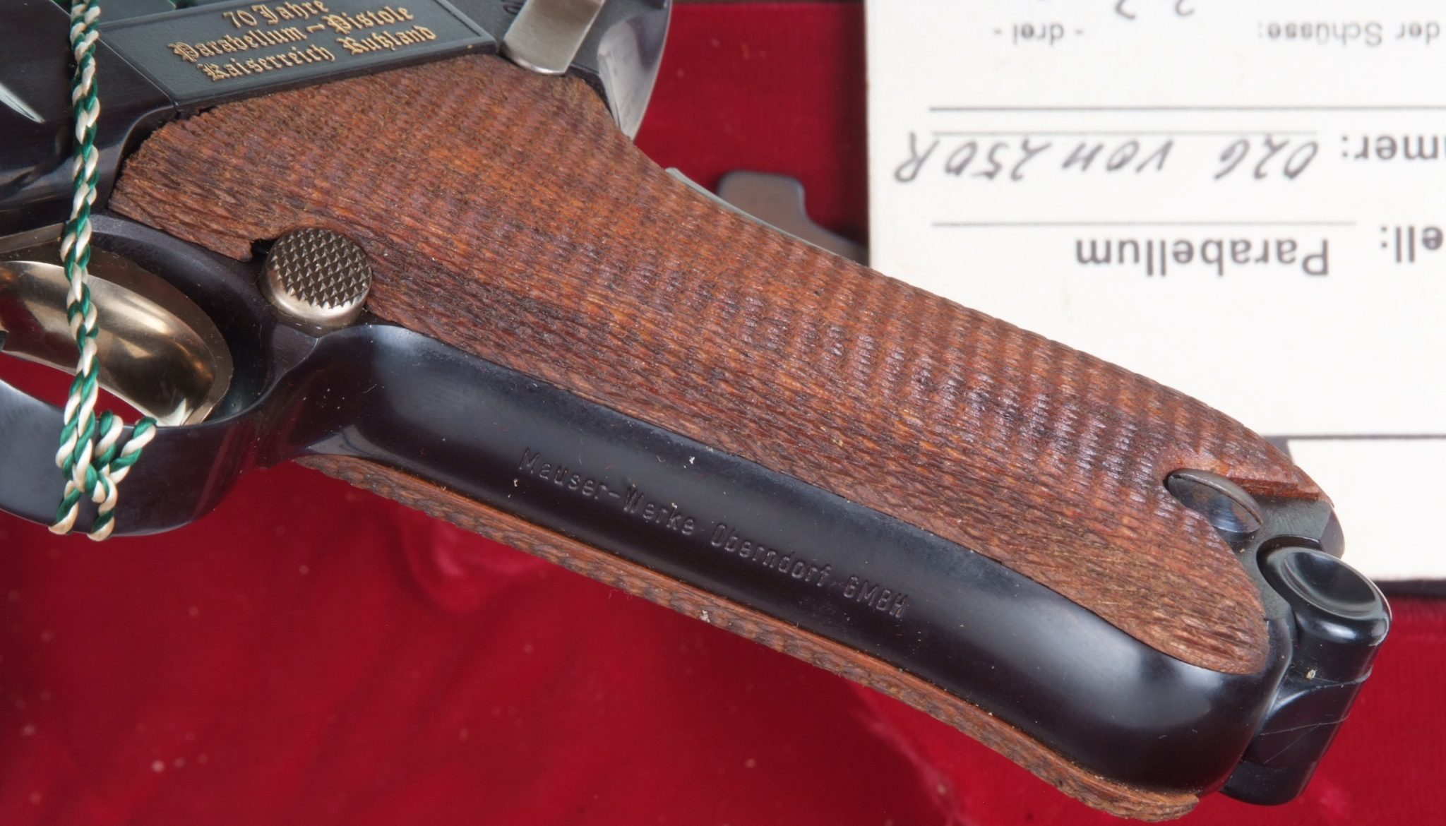 Mauser, Russian, Luger Commemorative, Near New!, I-349 - Historic ...