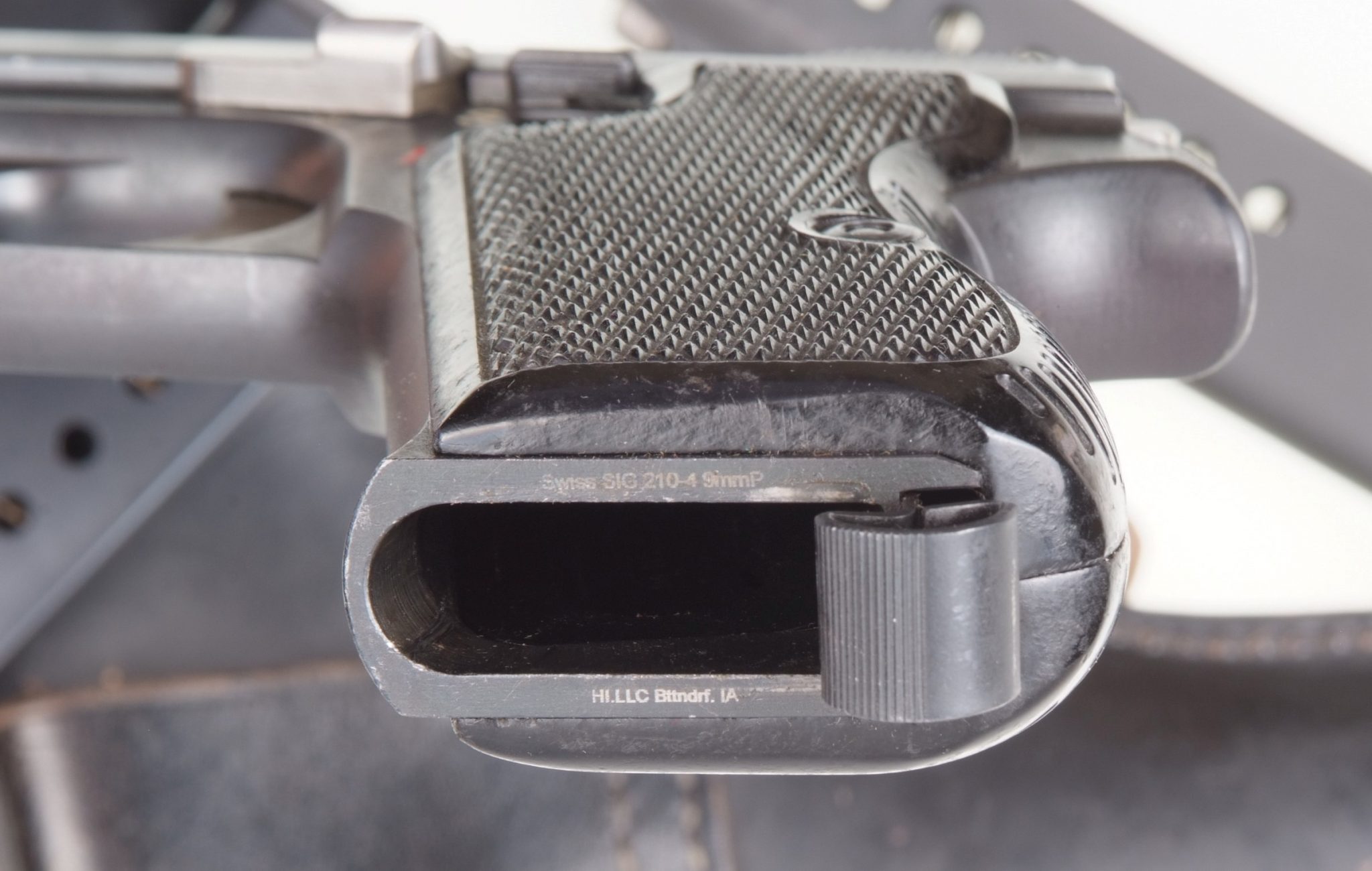 SIG P210-4, W. German Police, Rig - Historic Investments