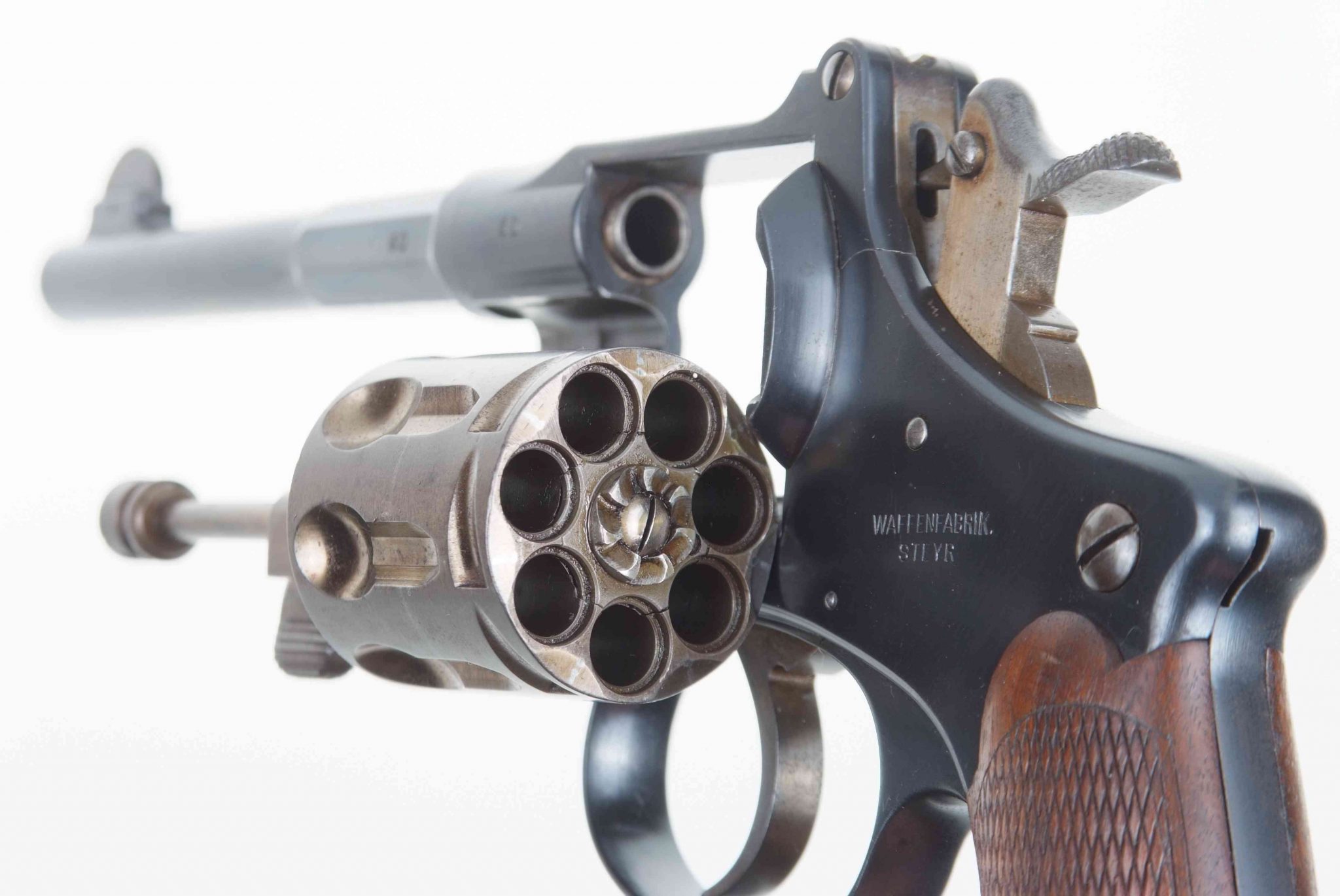 Steyr Austrian 1893 Military Test Revolver - Historic Investments