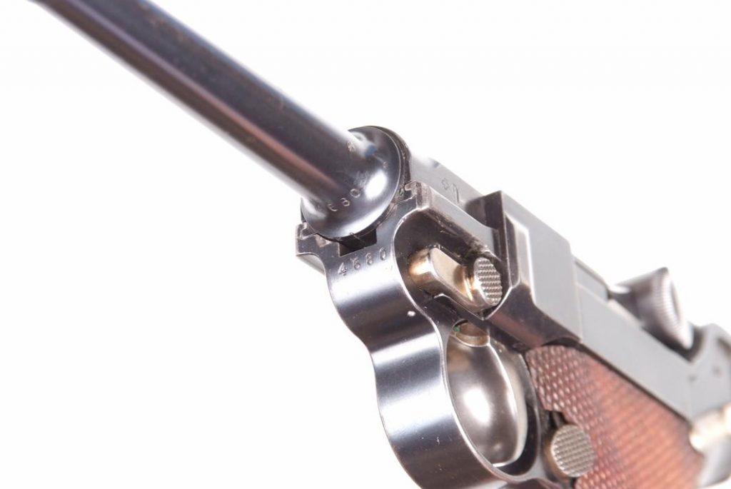 DWM 1900 Swiss Luger, Military, Wide Trigger, 4680, A-129 - Historic ...