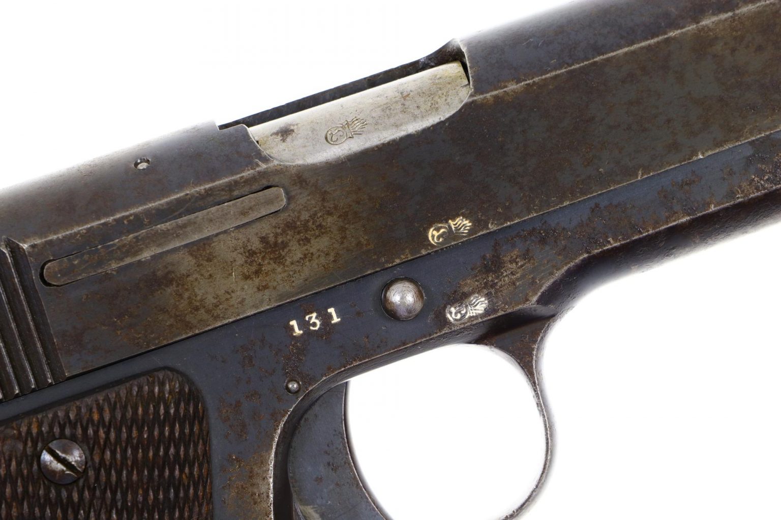 Gabilondo y Cia, Spanish Military Style Ruby, .45ACP, 131, PCA-159 ...