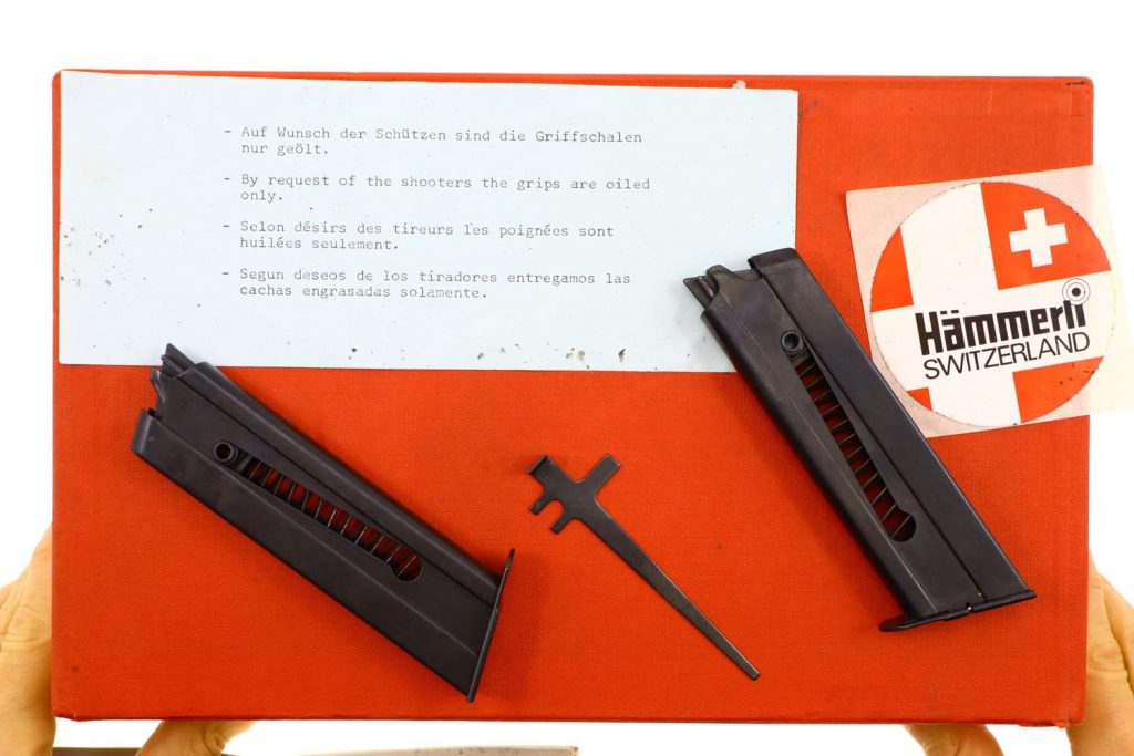Rare Hammerli P240 Swiss Target Pistol, Boxed, P200690, I-1084 ...