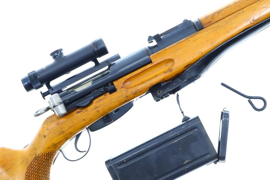 ZFK, 55, Swiss Military Sniper Rifle, All Matching, 4518, I-1165 ...