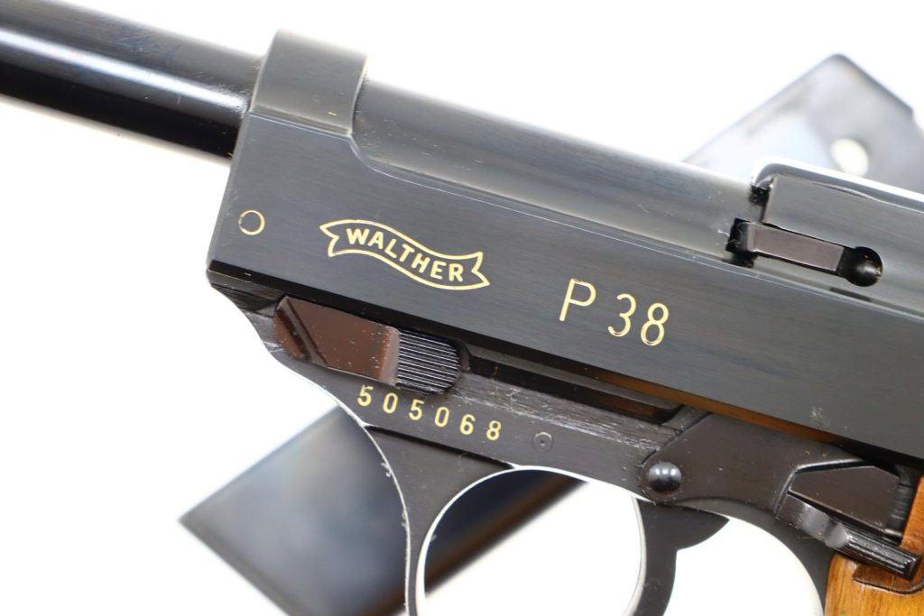 Walther P38 100 Year Steel Frame, 9mmP #505068, A-1065 - Historic Investments