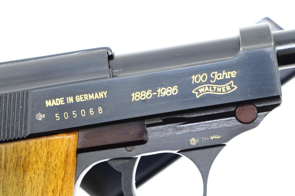 Walther P38 100 Year Steel Frame, 9mmP #505068, A-1065 - Historic Investments