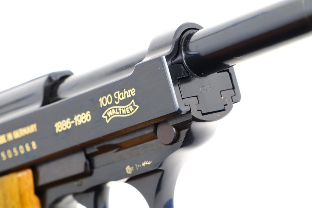 Walther P38 100 Year Steel Frame, 9mmP #505068, A-1065 - Historic ...