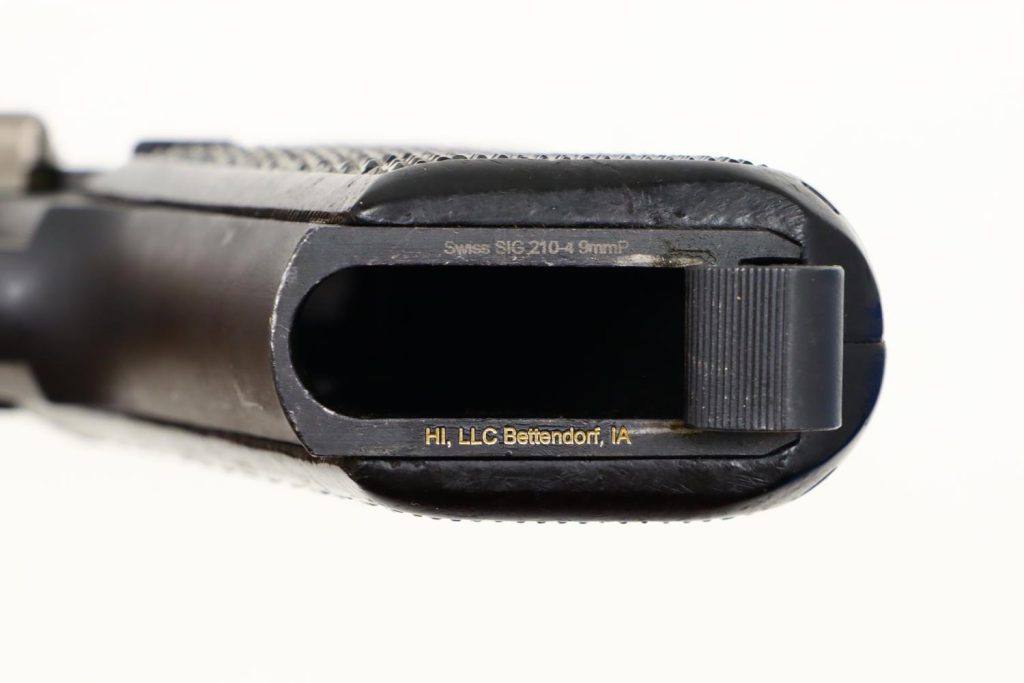 SIG P210-4, W. German Police, Rig, I-231 - Historic Investments