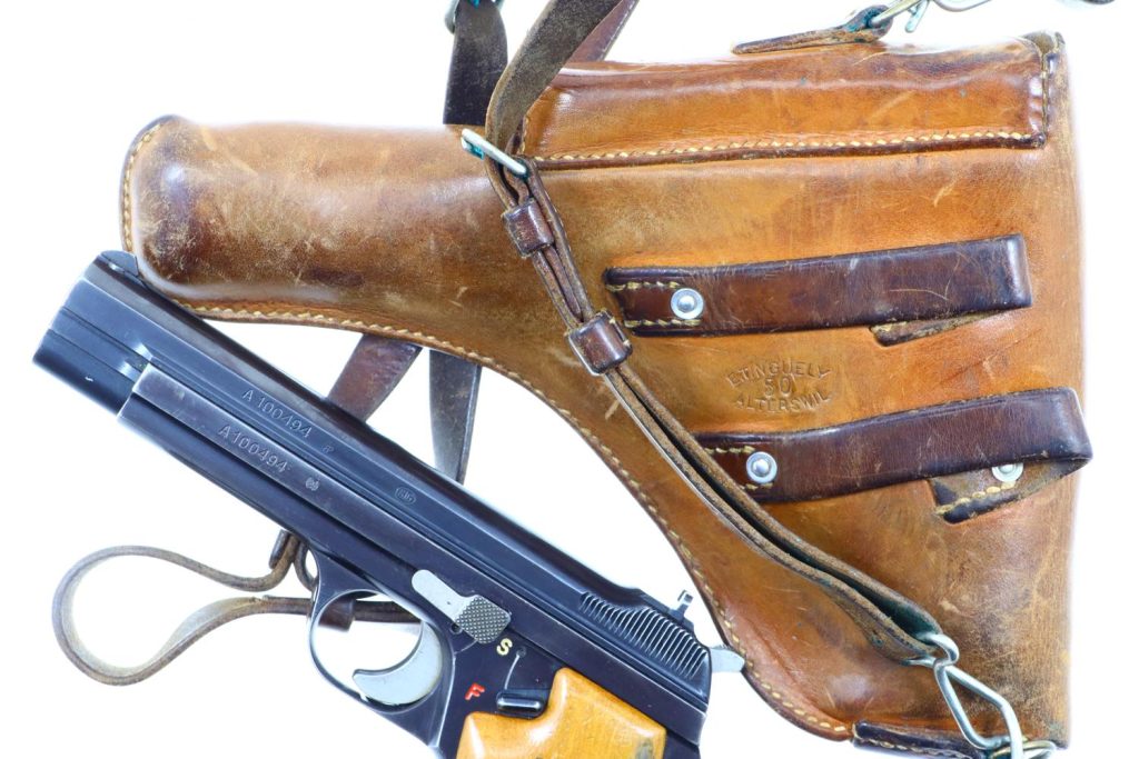 SIG, P49, Early High Polish, Military, Rig, A100494, I-1157 - Historic ...