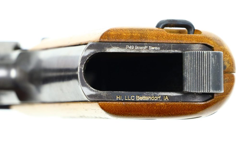 SIG, P49, Early High Polish, Military, Rig, A100494, I-1157 - Historic ...