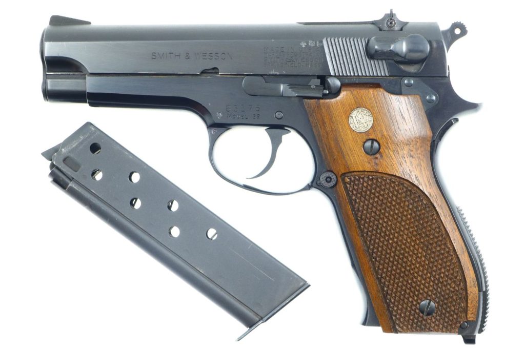 Scarce Smith & Wesson (S&W) Model 39 Pistol, Steel Frame, 63178 ...