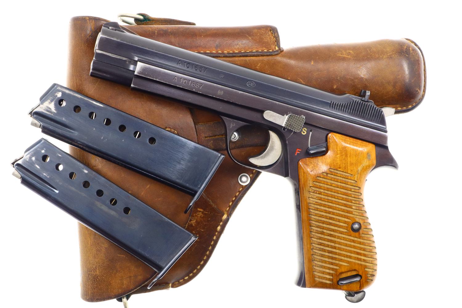 SIG, Early P49, Matching, High Polish Rig, A101687, FB00027 - Historic Investments