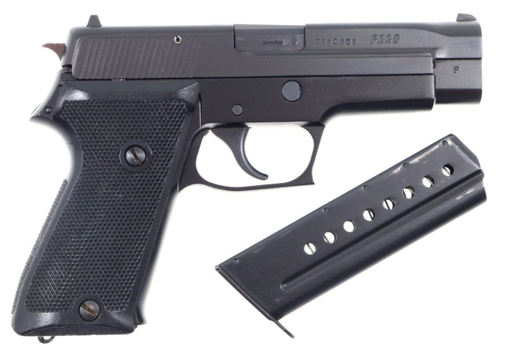 Attractive SIG Sauer P220, Nitron Finish, Swiss, G110302, FB00010 ...
