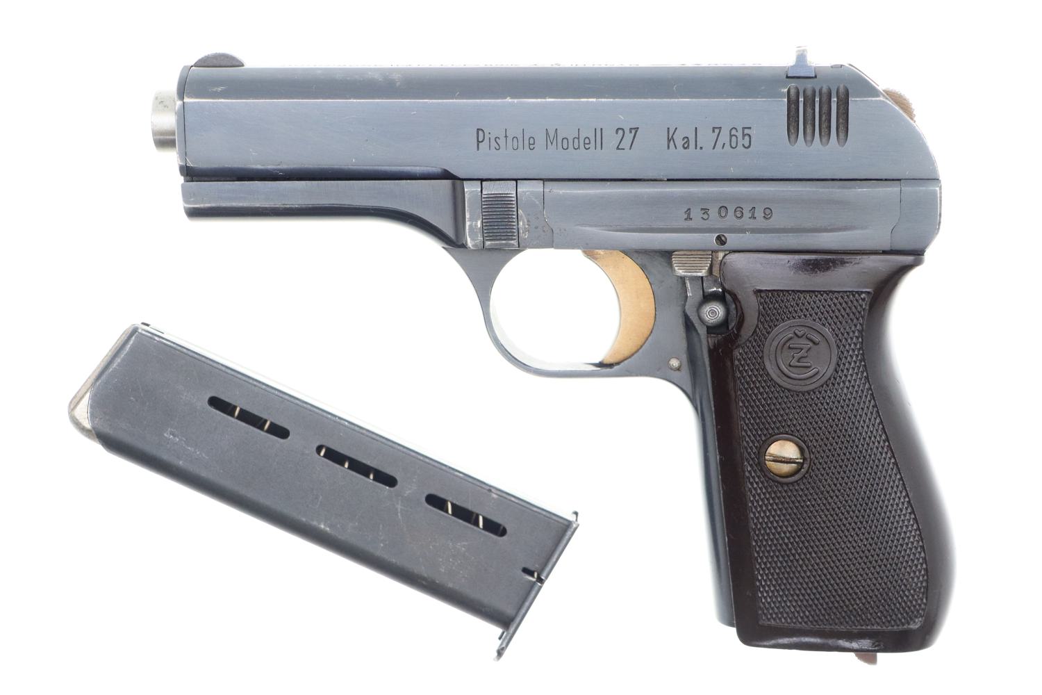 Beautiful High Polish, CZ 27, WWII, German Military Pistol, 130619, FB01198 - Semi Auto Pistols ...