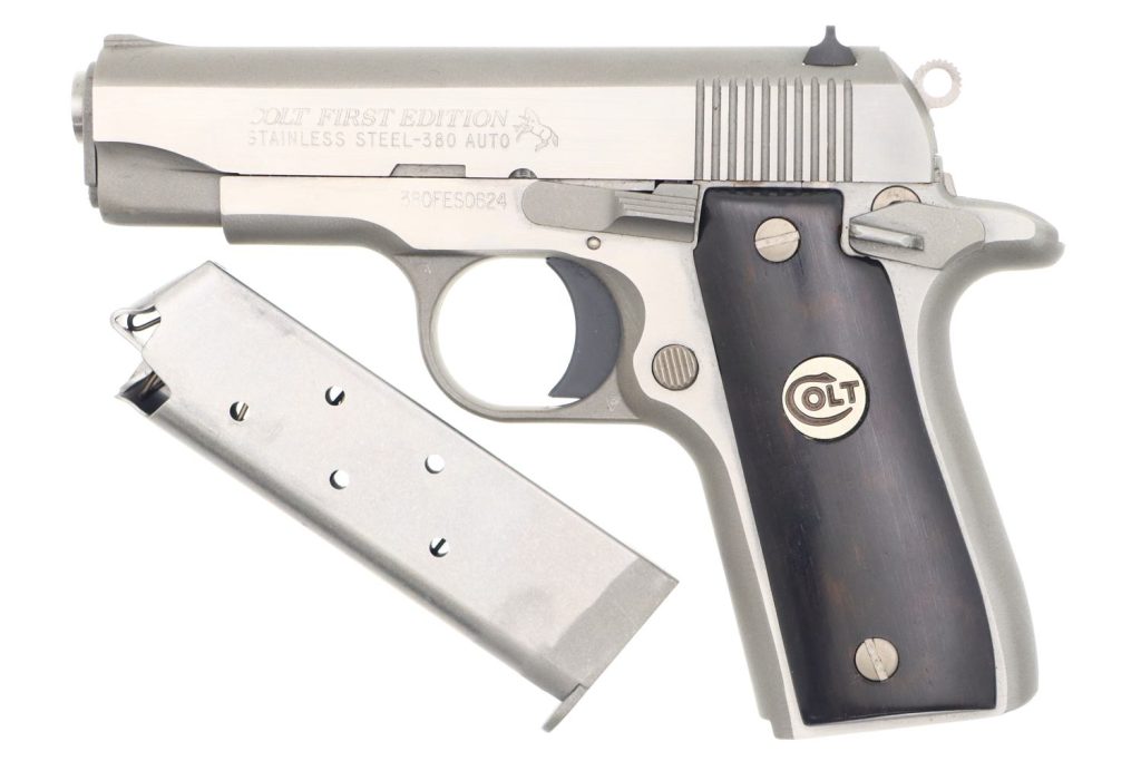 Colt, First Edition, .380 Government, 380FES0624, FB01398 - Historic ...