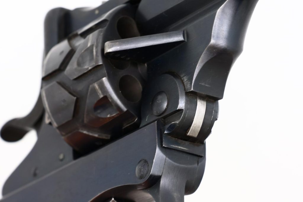 Rare Webley-Fosbery 1902 .38 ACP Semi-Auto Revolver, 98%+, 1299, FB1958 ...