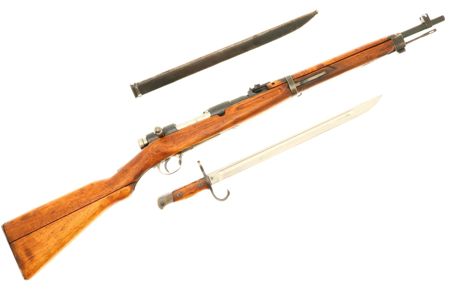 Japanese Nagoya Arisaka Type 38 Military Rifle, Bayonet, 12467, FB01808 - Historic Investments