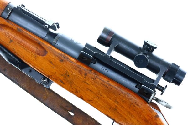 Swiss Bern ZFK 55 Military Sniper Rifle, Matching, 1168, FB02118 ...